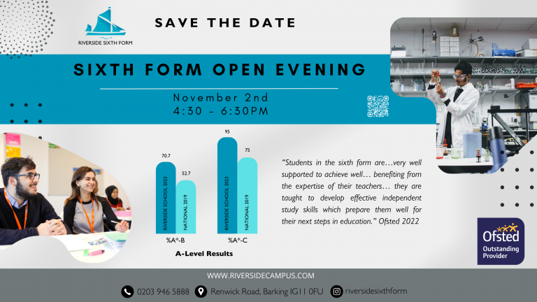 Riverside Campus – Secondary » 2nd November 2023 – Riverside Sixth Form ...